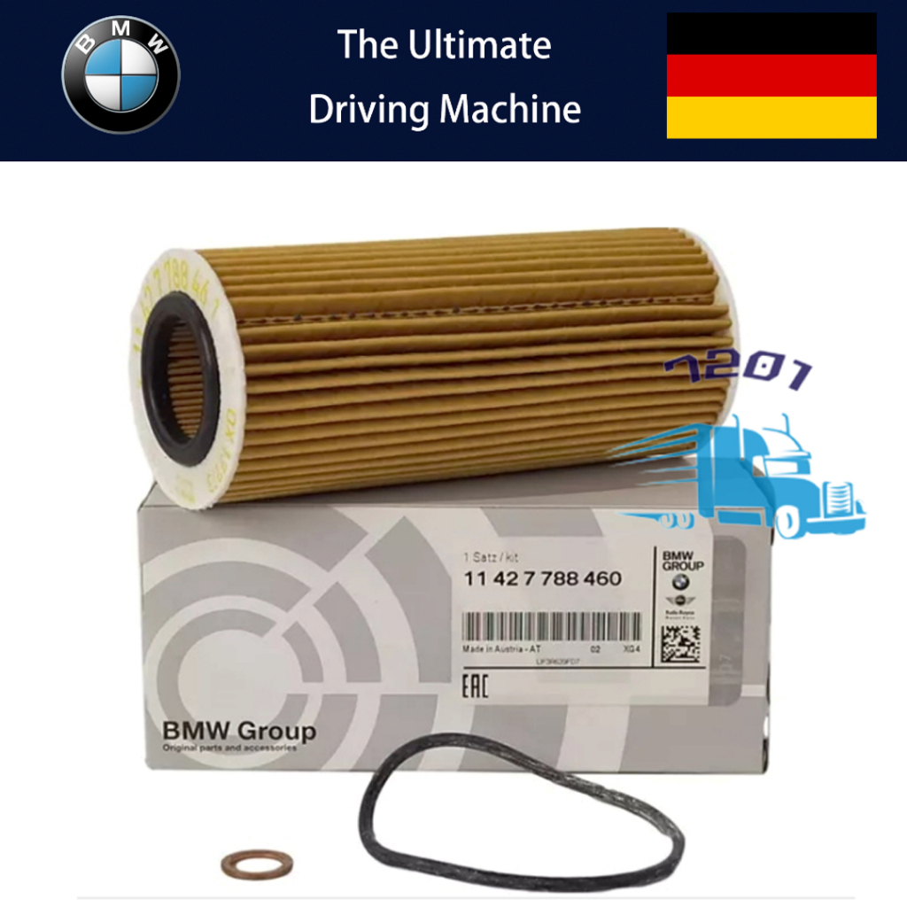BMW Oil filter Element for X5 X6 E70/E71 Diesel 11427788460 | Shopee ...