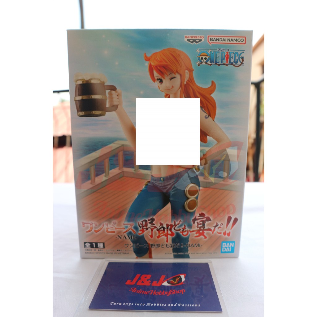 BANPRESTO ONE PIECE IT'S A BANQUET!! NAMI | Shopee Malaysia
