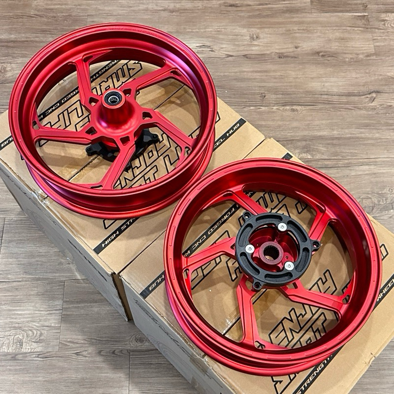 Xmax V1 / V2 SMRT RACING CNC SPORT RIM New Model 7 kaki 3.50-15/ 4.00 ...