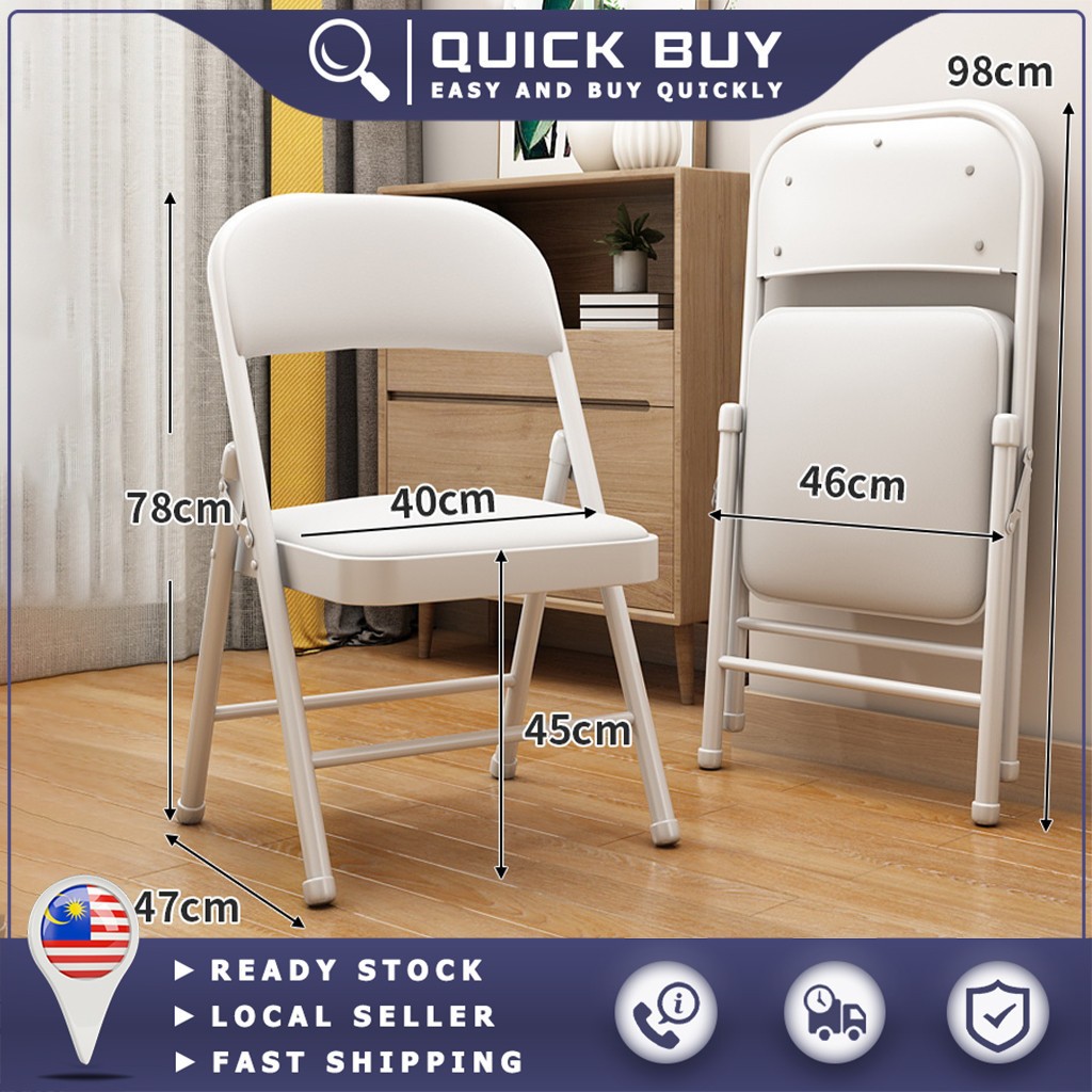 【Upgrade Version】100% Installation - Folding Chair / Dining Chair ...