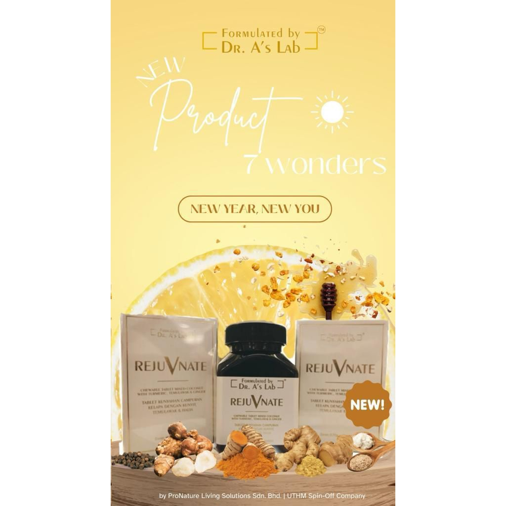 RejuVnate - Chewable tablet containing virgin coconut oil, turmeric ...