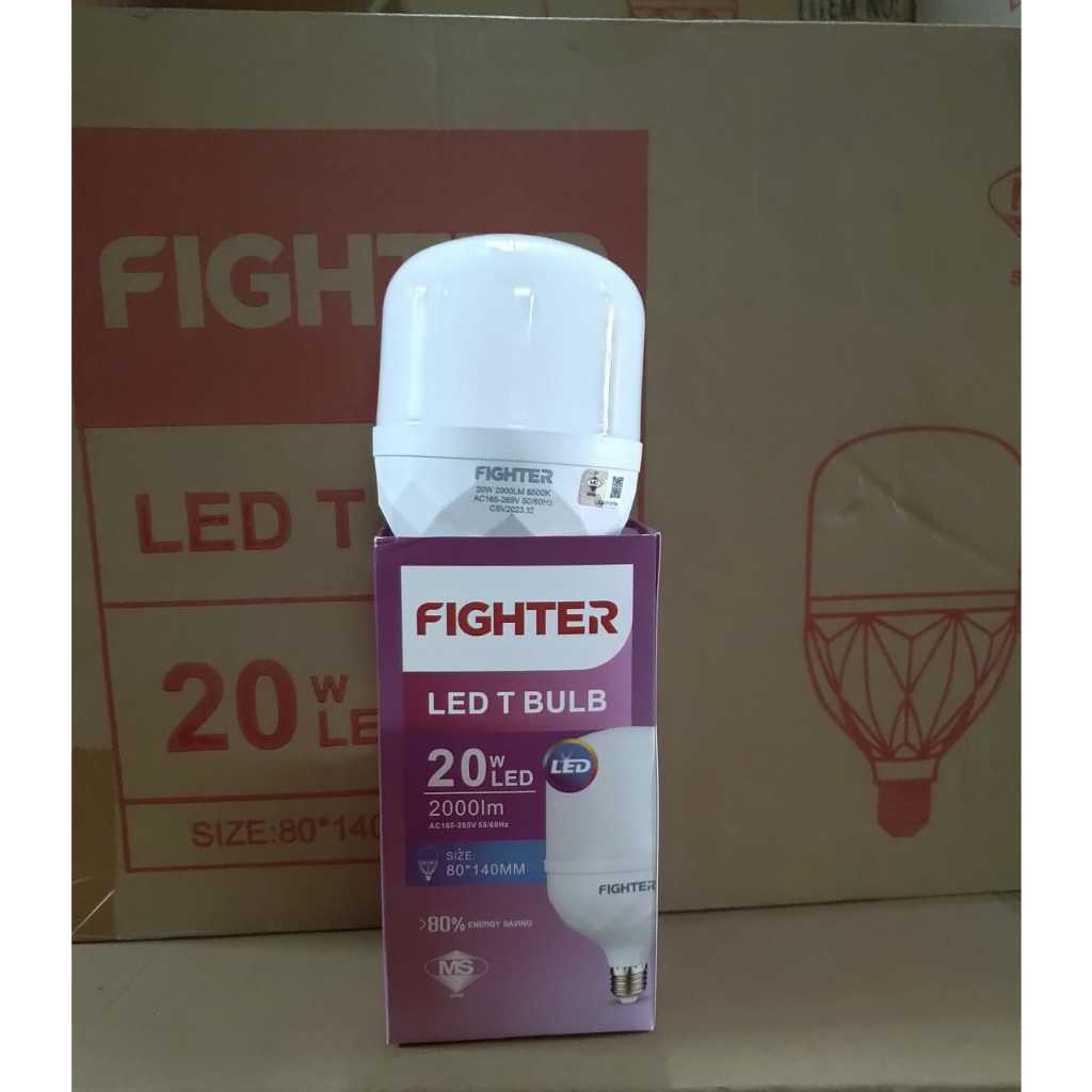 FIGHTER LED T BULD - 20W / 30W / 50W / 60W (SIRIM Approved)(Ready Stock) | Shopee Malaysia