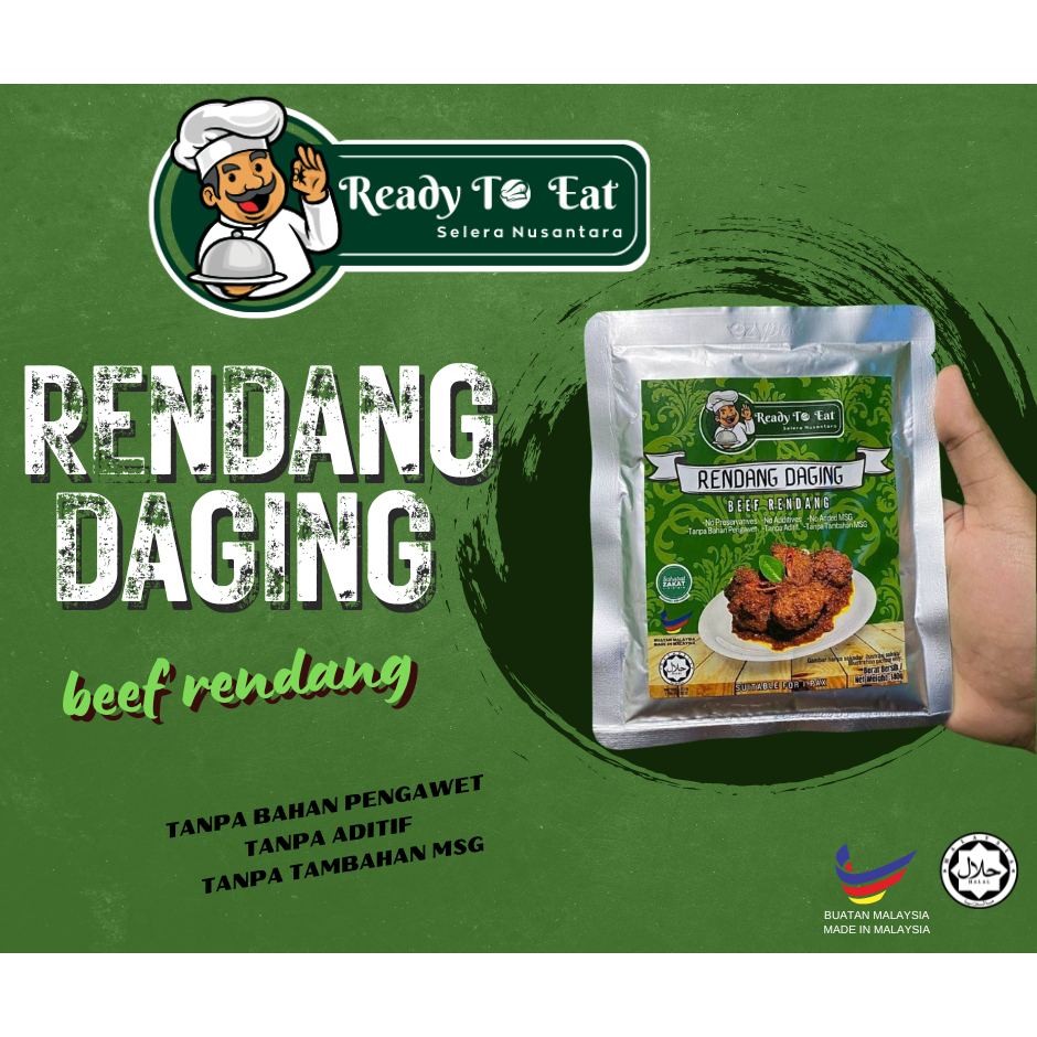 Ready to Eat Rendang Daging by Selera Nusantara | Shopee Malaysia