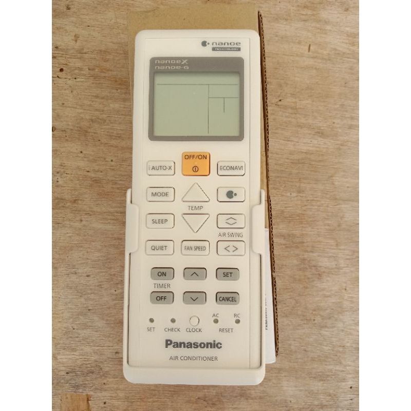 Original Panasonic Aircond Remote Control(16130)/Air Conditioner Remote ...
