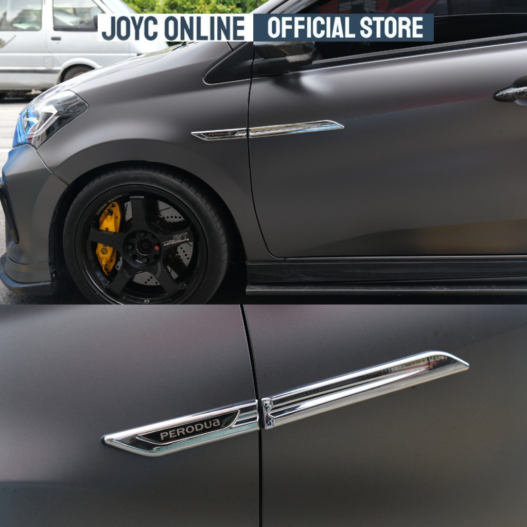 Perodua Myvi Bezza Axia Aruz Ativa Alza side fender Flank Decoration ...