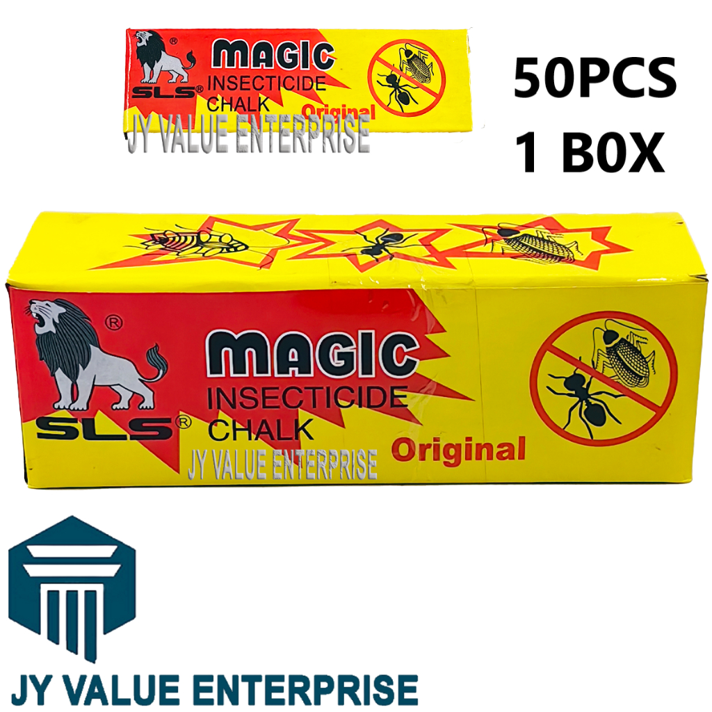 Magic Insecticide Chalk Ubat Semut Dan LipasJenis Kapur (50pcs/ 1 box ...
