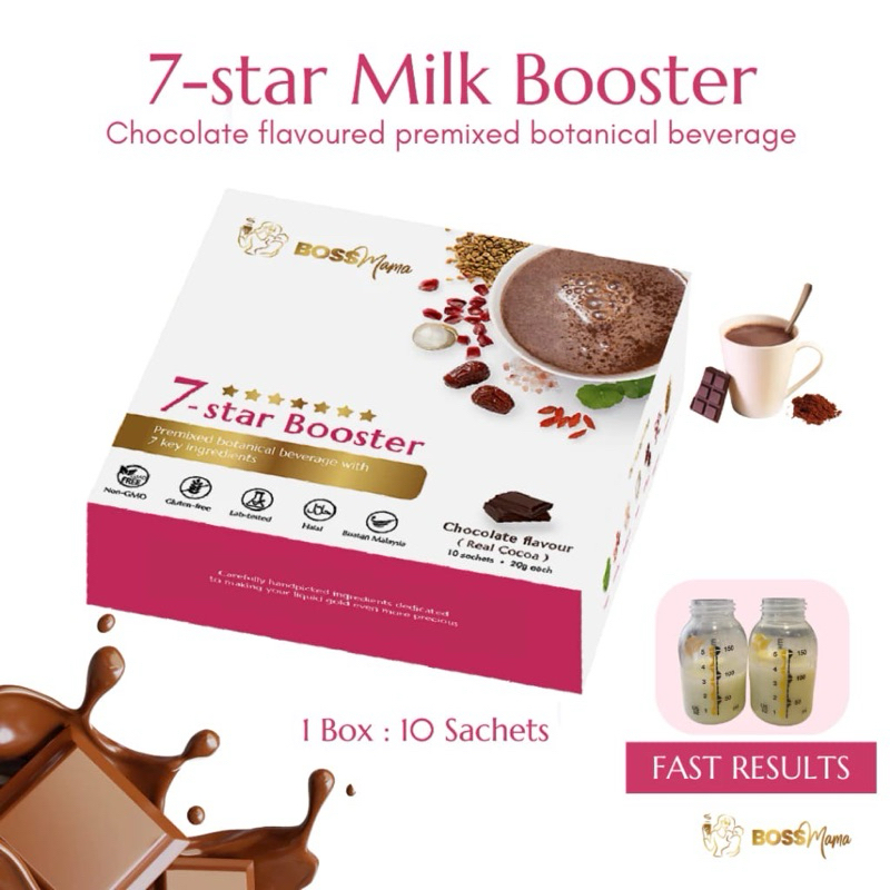 7-Star Milk Booster Berry by Boss Mama Original HQ | Shopee Malaysia
