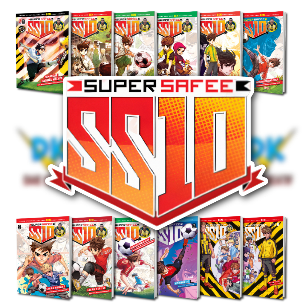 PTS - SS10 (Super Safee 10) by Ben, Wanzu - episod #1-#12 - Komik-M - Komik Bola Sepak - Remaja ...