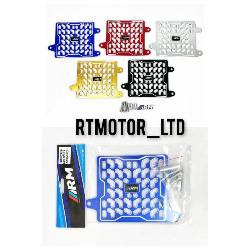 HONDA ADV150 VARIO150 PCX150 ARUMI RADIATOR COVER COOLANT TANK GRILL ...
