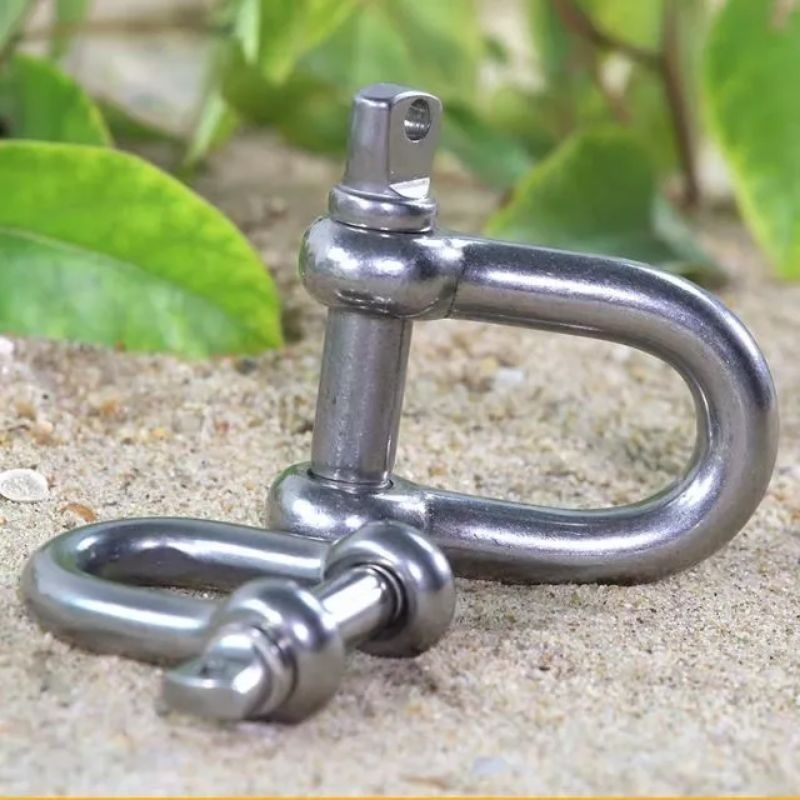 304 stainless steel D-shaped shackle | Shopee Malaysia