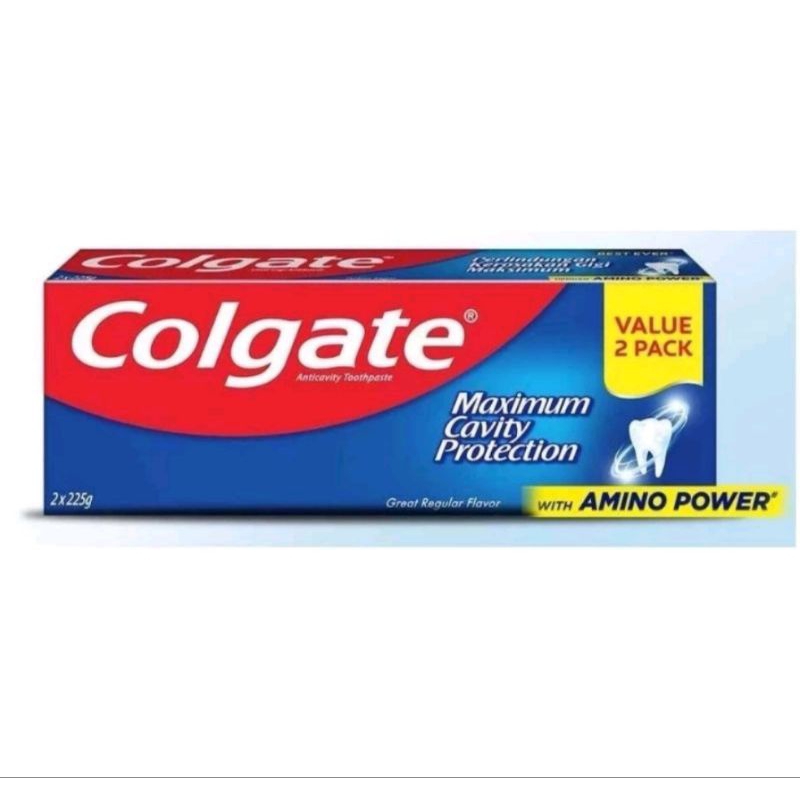 Colgate Regular Twin Pack 2x225g | Shopee Malaysia