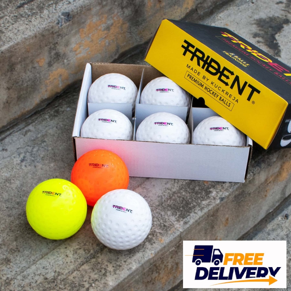 TRIDENT PREMIUM DIMPLE HOCKEY BALL HOKI MSSM | Shopee Malaysia