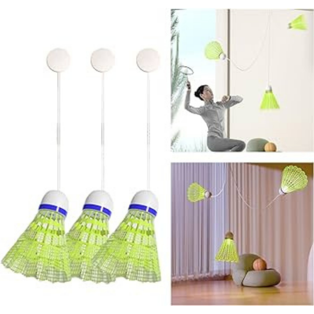 [ READY STOCK ] Glowing Badminton Trainer Self Practice Badminton ...