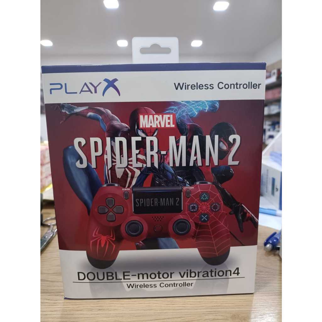 PS4 OEM SPIDERMAN 2 CONTROLLER RED - NEW | Shopee Malaysia