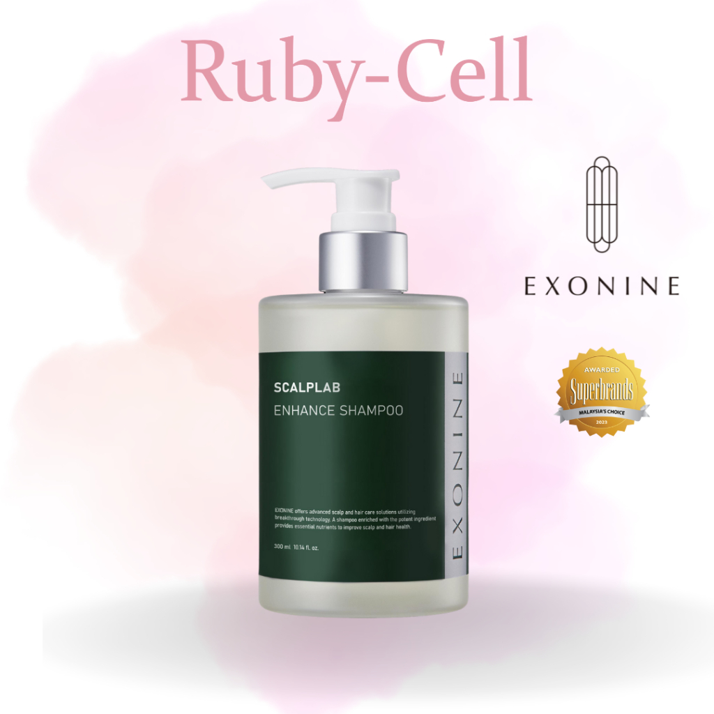Ruby-Cell EXONINE PHYTOMATURE-Exosome® SCALPLAB Enhance Anti-Hair Loss & Anti-Aging Shampoo ...