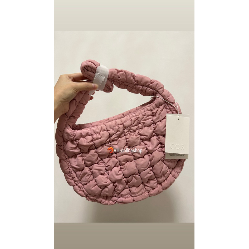 (ALL READY STOCK) COS Quilted / Ripple Bag (Blue/White/green/Black Mini ...