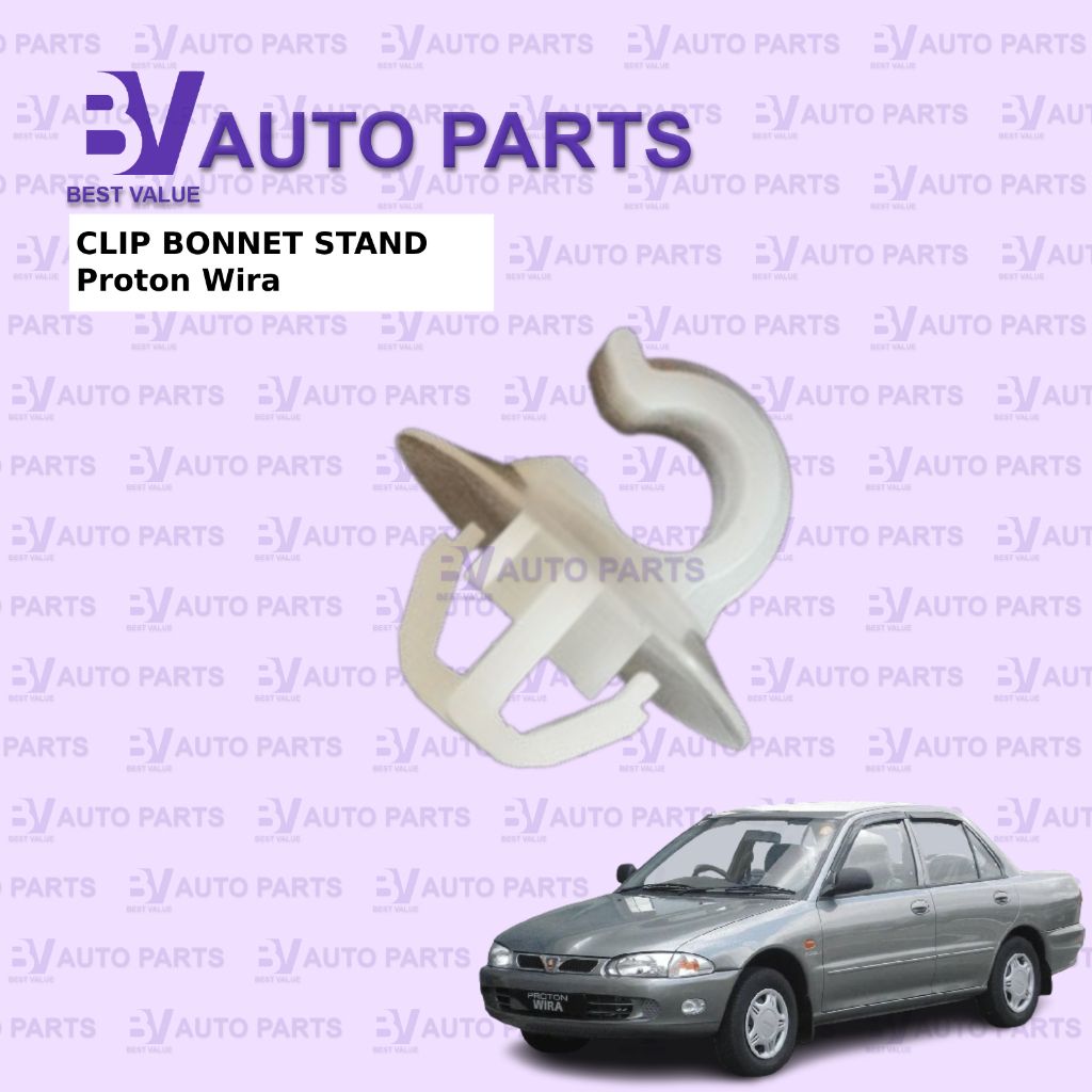 FRONT (UP) Bonnet Stand Clip BONNET STAND HOOD SUPPORT Proton Wira ...