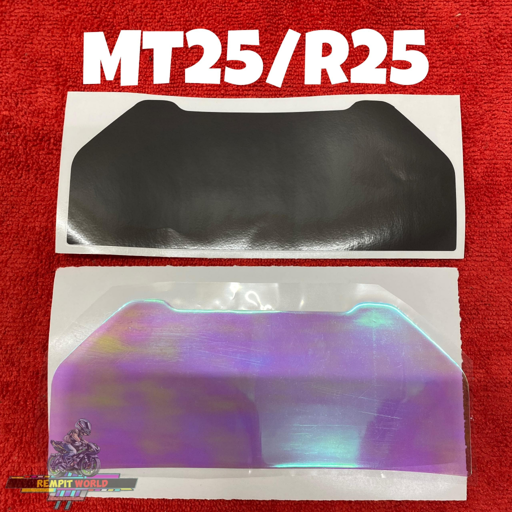 Tinted Meter Sticker MT25 / R25 Rainbow Smoke [READY STOCK] | Shopee ...