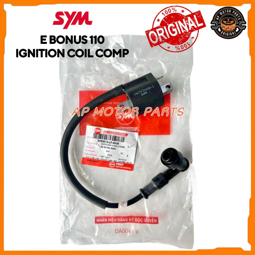 100% ORIGINAL SYM BONUS110/ E-BONUS110/ SPORT BONUS IGNITION COIL COMP ...