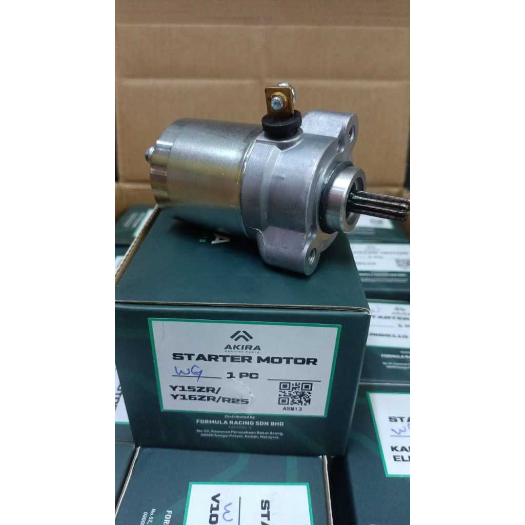 YAMAHA Y15 Y16 R25 STARTER MOTOR AKIRA | Shopee Malaysia