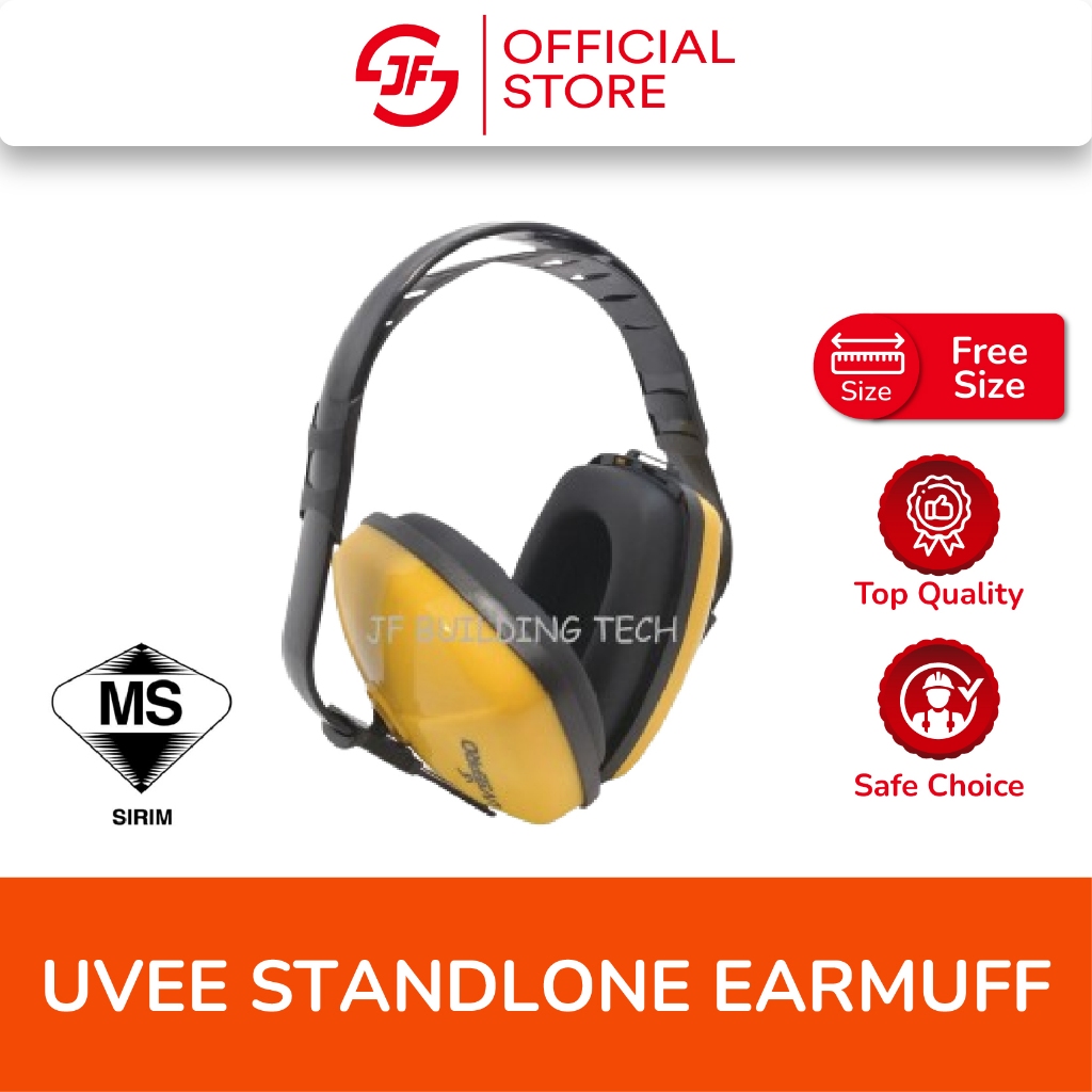 Uvee Standlone Earmuff With Double Lanyard Headband Up6116 Anti Noise ...
