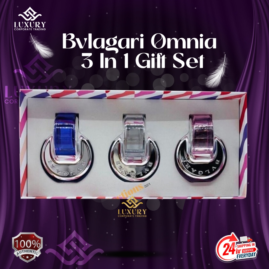 💯% 3in1 Bvlagari Omnia 3x30ml perfume for women (Postage Daily) | Shopee Malaysia