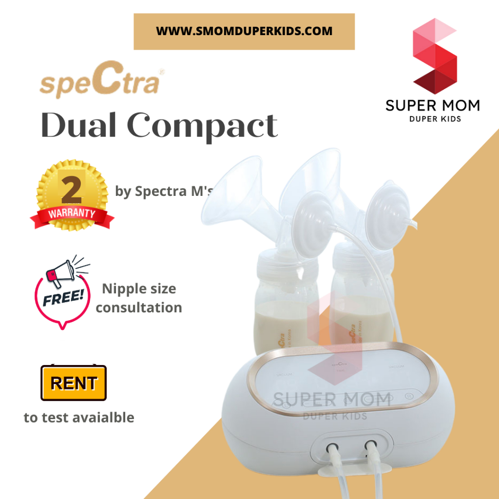 Spectra Dual Compact Double Breastpump | Shopee Malaysia