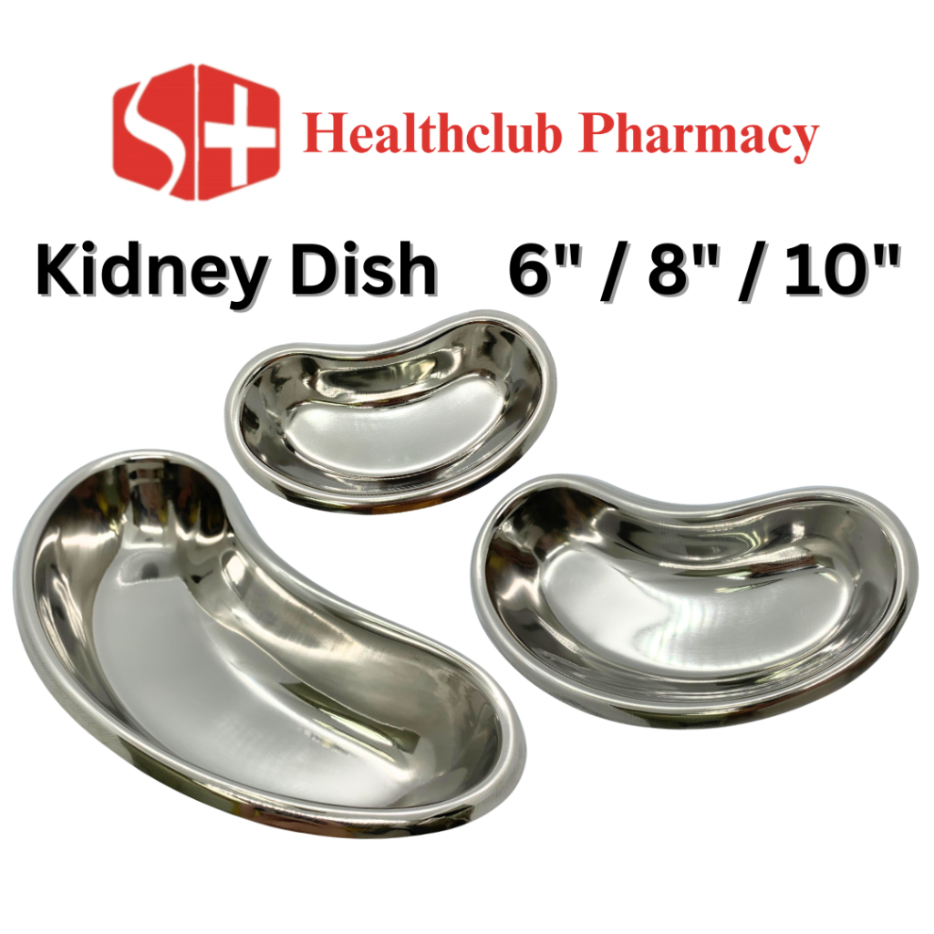 Kidney Dish Stainless Steel Medical Grade Size 6"/8"/10", for Medical ...