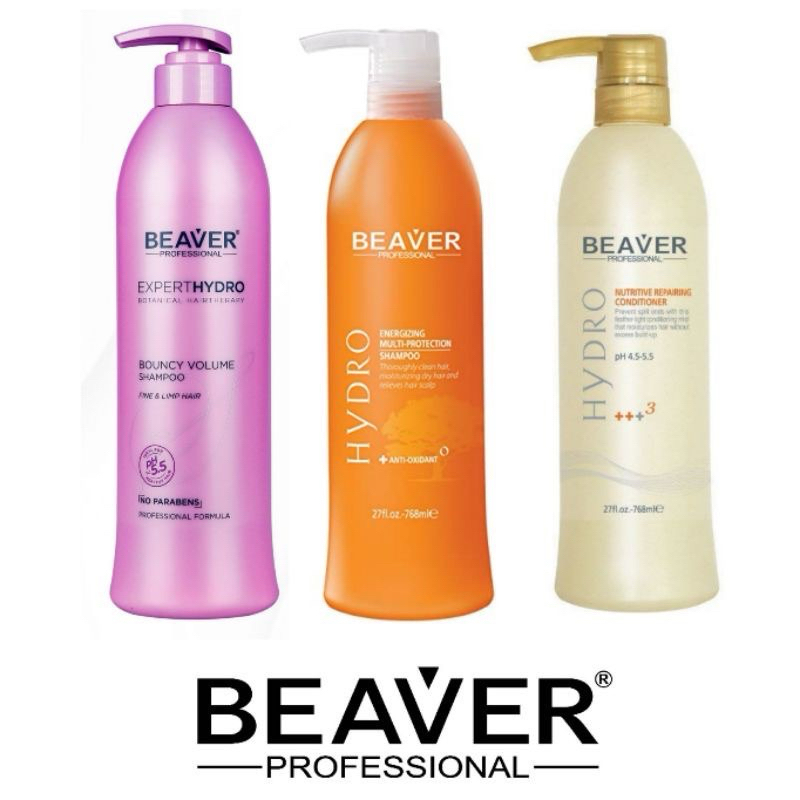 Beaver shampoo for hair loss and BEAVER conditioner series (full size ...
