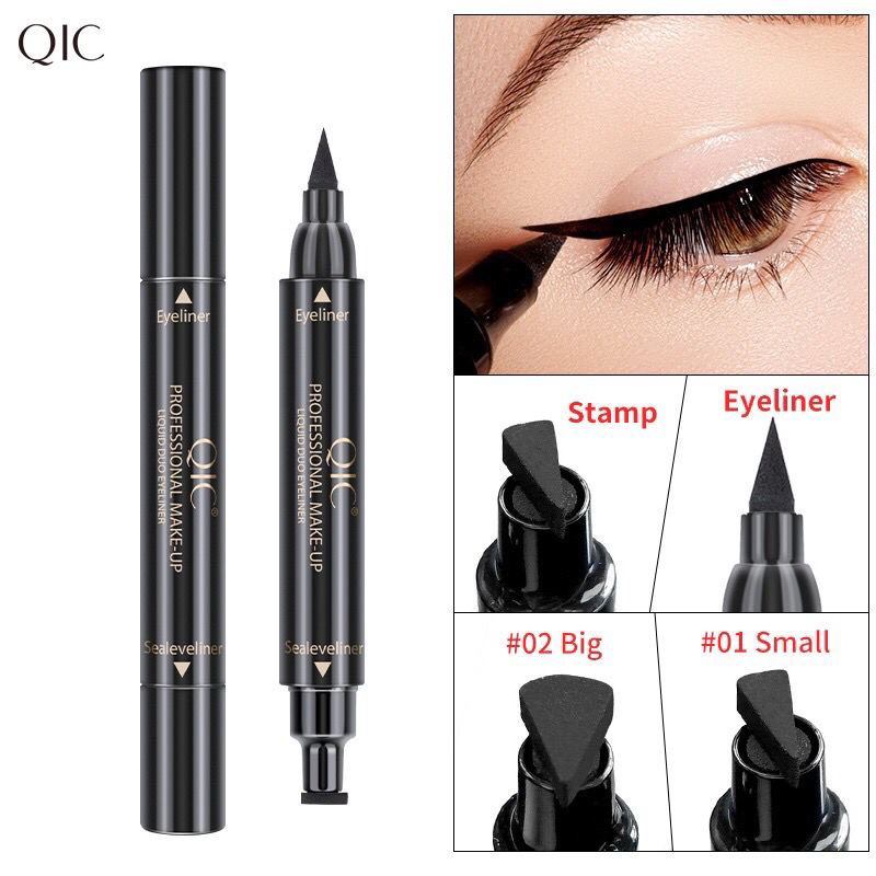 2 IN 1 OIC EYELINER & STAMP penggaris mata alatan makeup alat solek ...