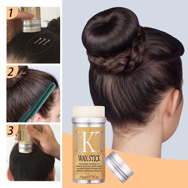 IKT WAX STICK HAIR mengemas rambut lebih mudah mendandan dan mengikat ...