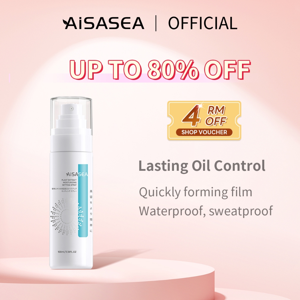 AISASEA Moisturizing Makeup Setting Spray 100ml Oil Control Waterproof ...