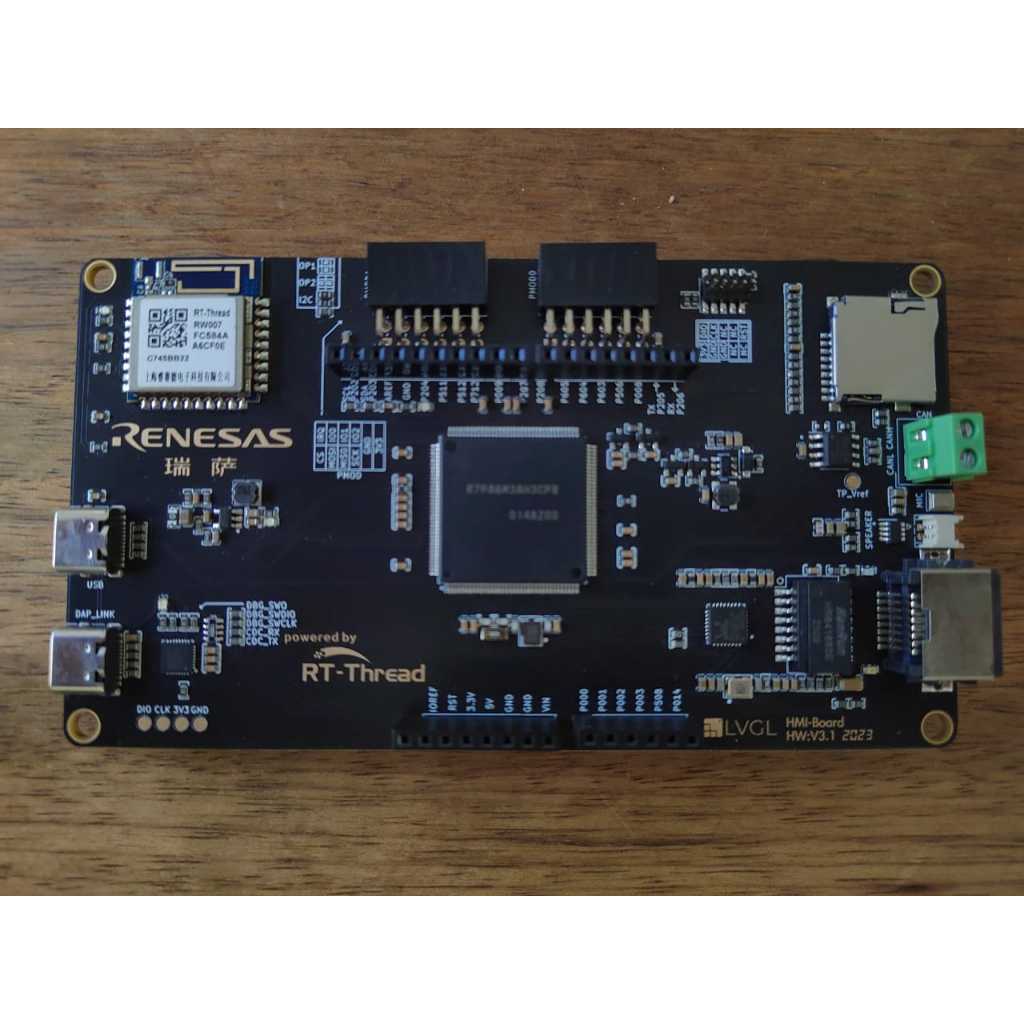 RT-Thread Renesas RA6M3 LVGL HMI Board | Shopee Malaysia