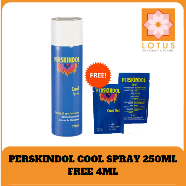 Perskindol Cool Spray 250ML FOC 4ML | Shopee Malaysia