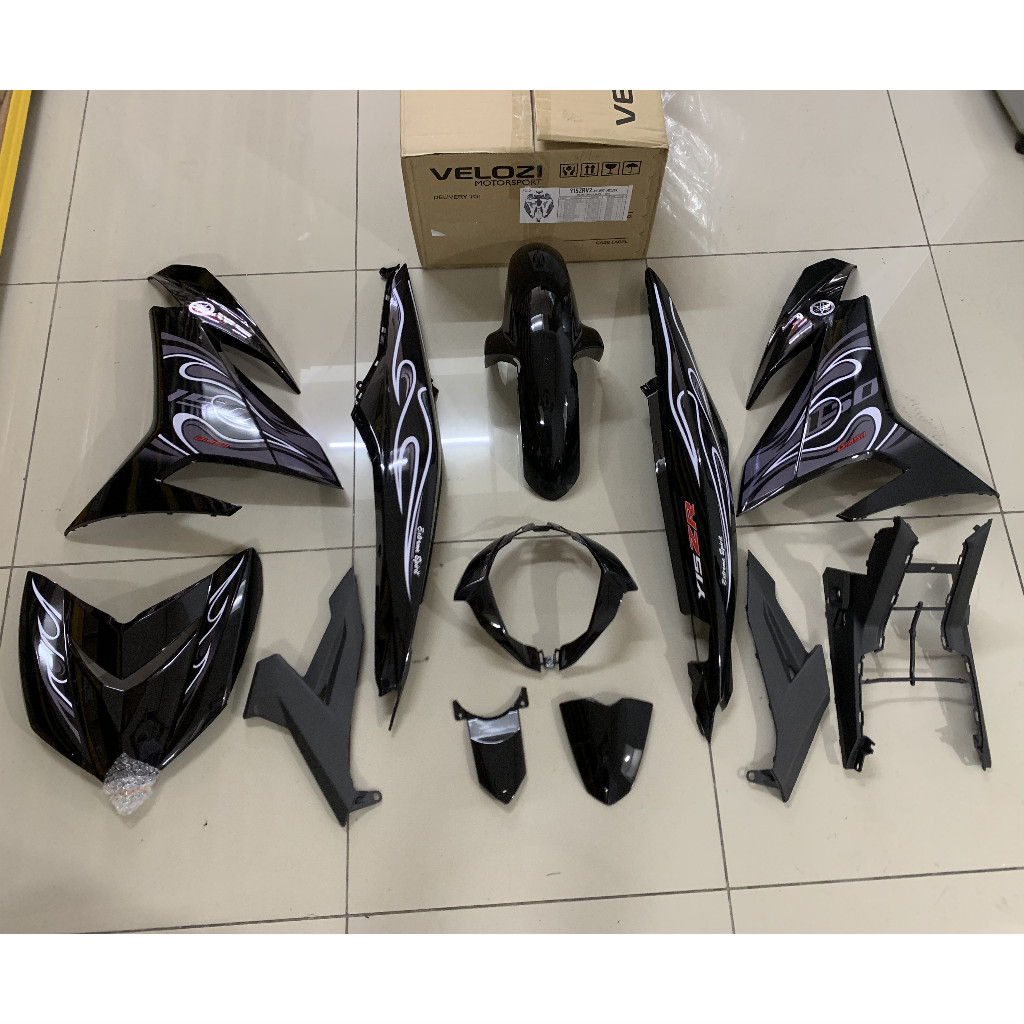 YAMAHA Y15 V2 BODY COVER SET EXTREME SPIRIT (TANAM) | Shopee Malaysia