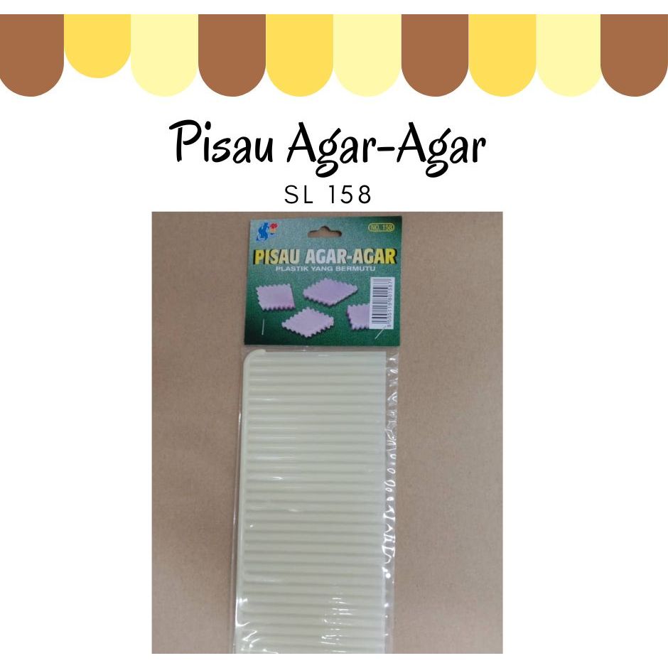 Plastic Jelly Cutter No 158 / Pisau Agar-Agar Sin Lian No 158 / 燕菜刀 ...