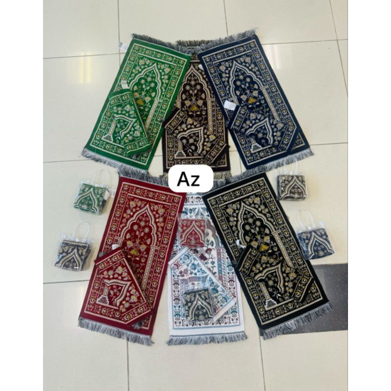 Sejadah With Transparent Bag Skali DoorGift Sejadah Travel New Design ...