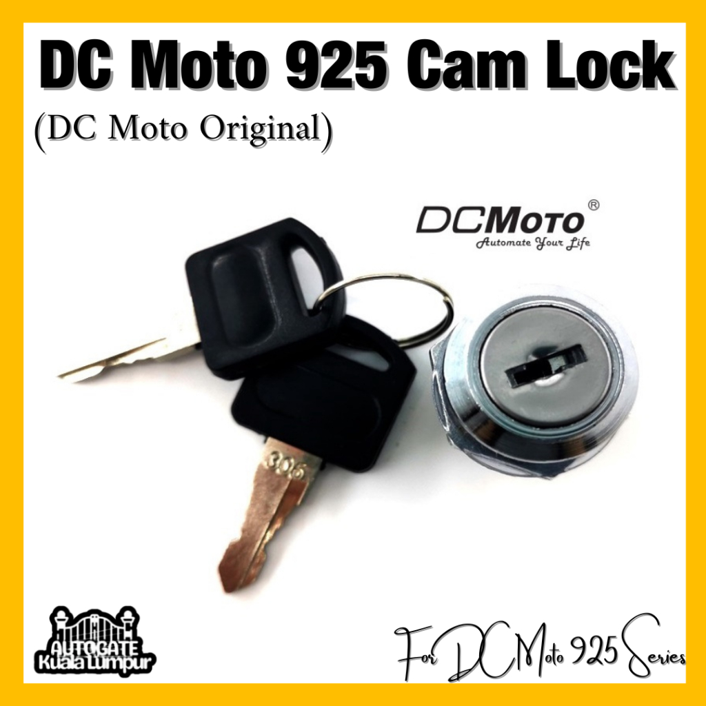 HusAutoGate DC Moto AutoGate GFM 925 Series Cam Lock Set | Shopee Malaysia