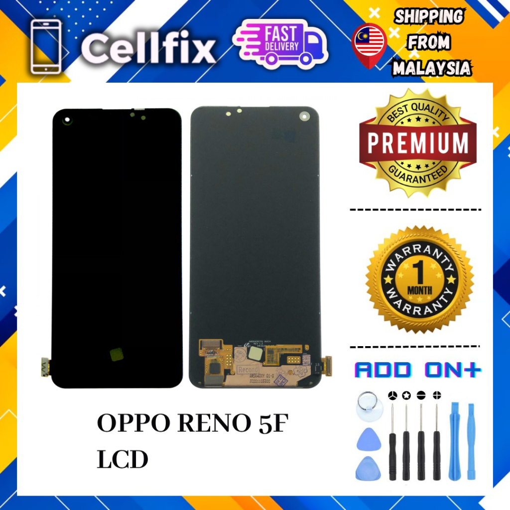 OPPO RENO 5F COMPATIBLE LCD DISPLAY TOUCH SCREEN DIGITIZER | Shopee ...