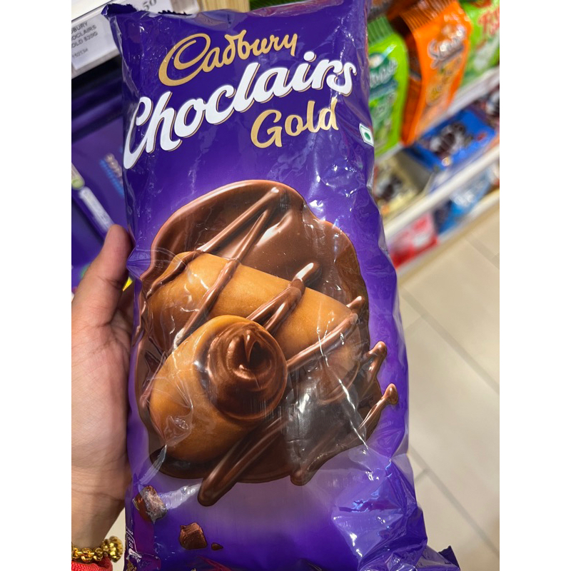 COKLAT LANGKAWI CADBURY CHOCLAIRS GOLD ELVAN TOFFEE ECLAIRS | Shopee ...