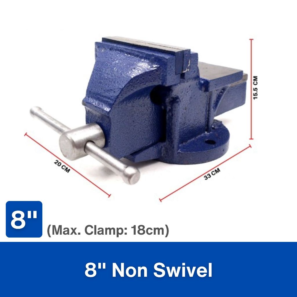 3" / 4" / 5" / 6" / 8" 7.5cm to 18cm Maximum Clamp Width Medium Duty ...