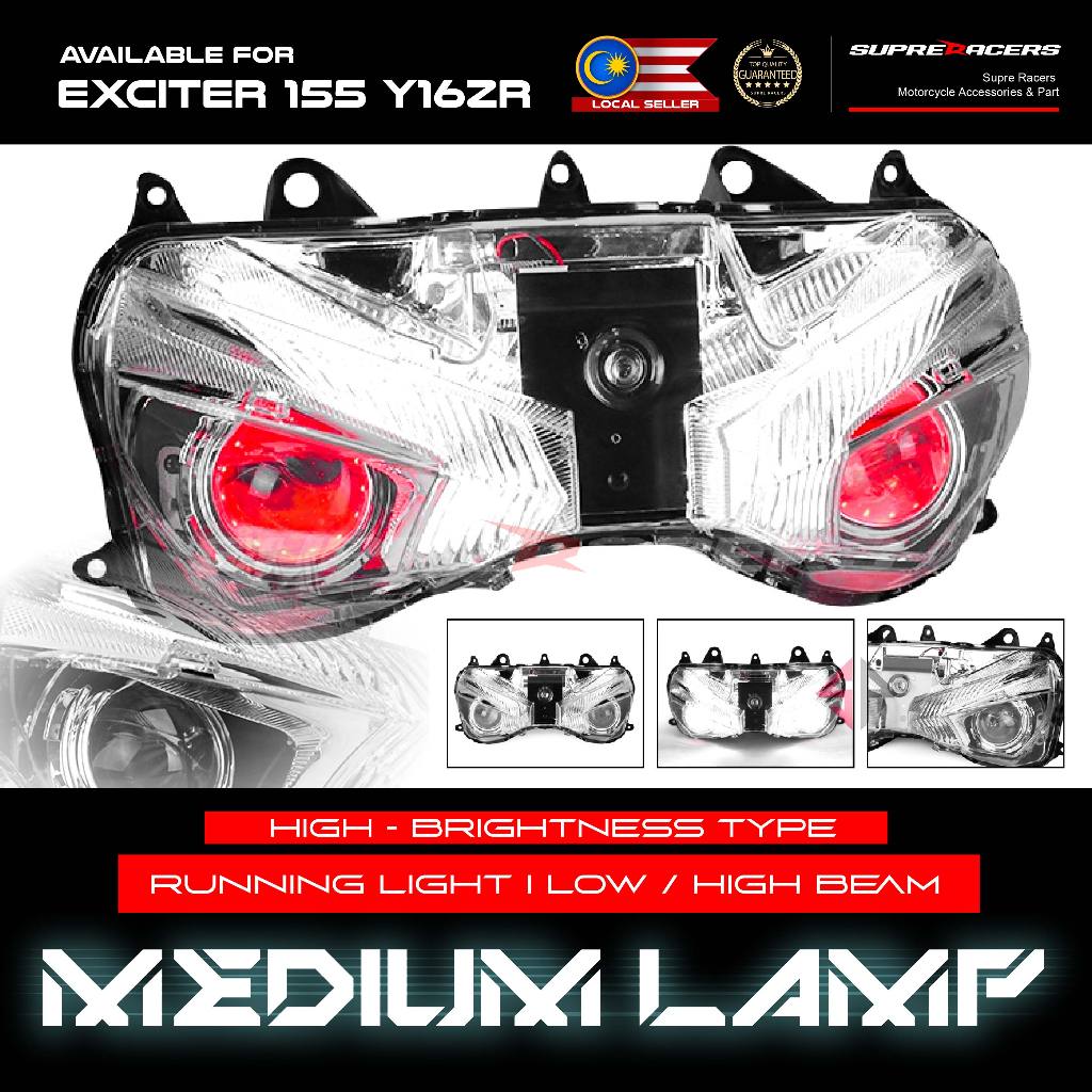 Y16 I Head Light I Medium Lamp I Yamaha Y16 Y16ZR Exciter 155 I SP ...