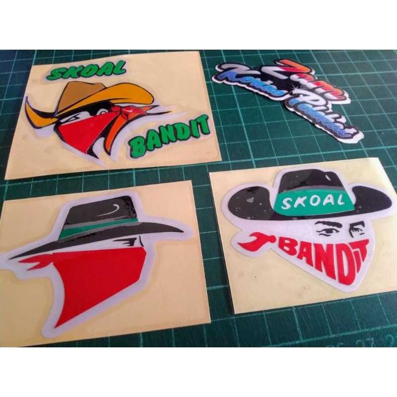 STICKERS SKOAL BANDIT RACING STICKER CUTTING PANTUL CAHAYA STICKER ...