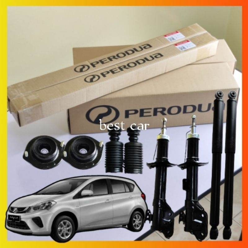 GENUINE PERODUA MYVI GEN3 D20N 2018> ABSORBER ,COVER & MOUNTING 100% ...