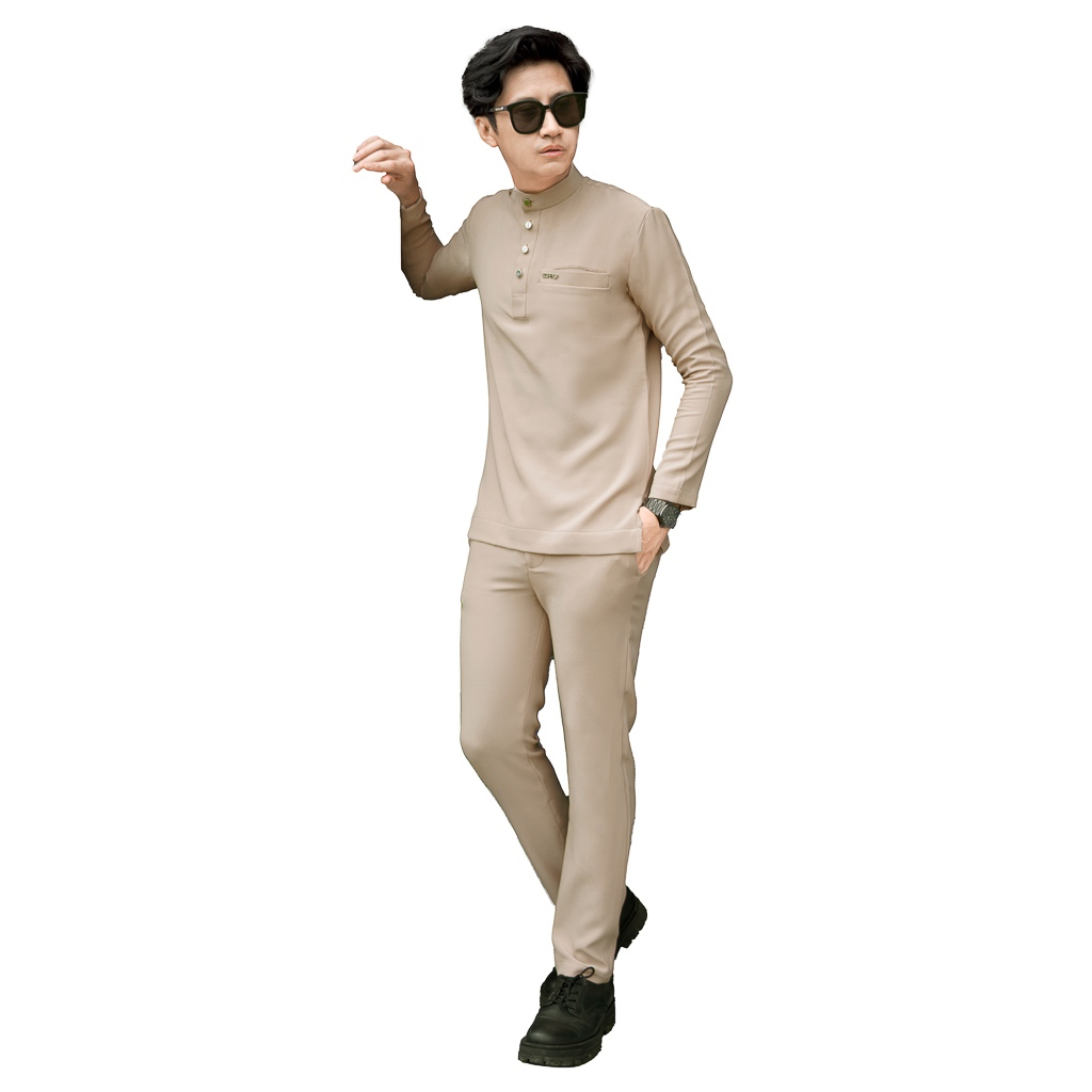 Amar Baju Melayu - Light Brown By Zefiks | Shopee Malaysia