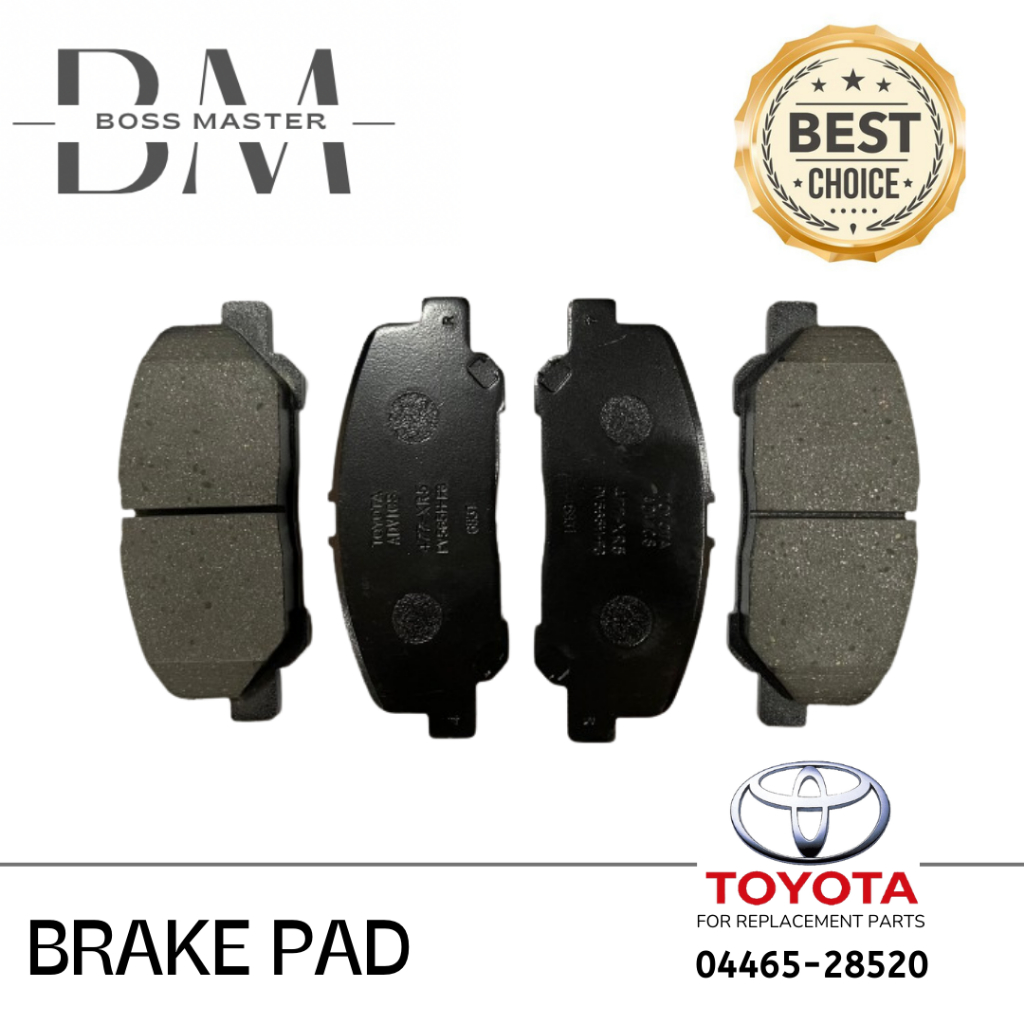 TOYOTA ESTIMA / VELLFIRE / ALPHARD BRAKE PAD FRONT 04465-28520 | Shopee ...