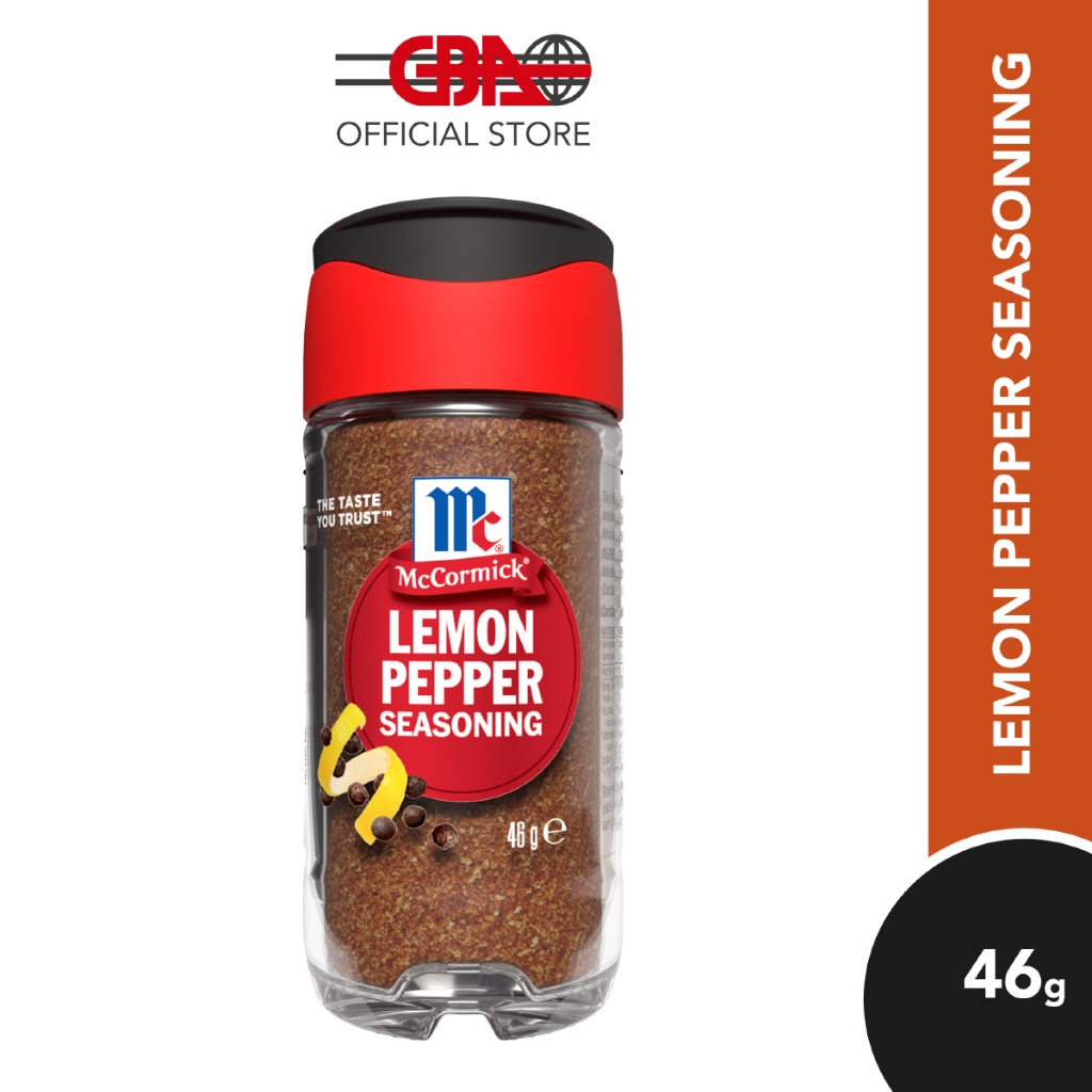 McCormick Herb & Spices - Lemon & Pepper Seasoning 46g | Shopee Malaysia