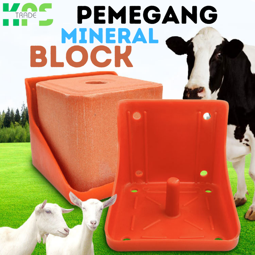 Pemegang Bongkah Garam Mineral / Mineral Block Holder / Kambing Lembu ...