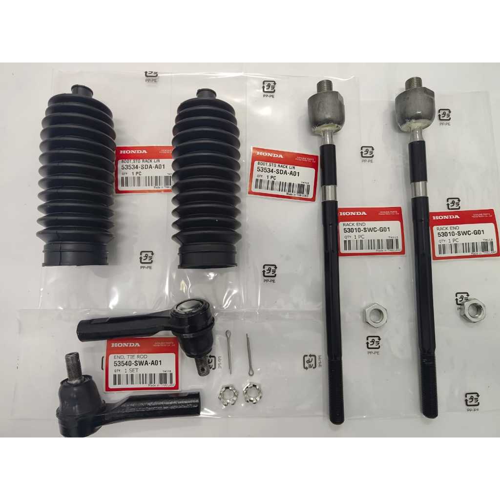 Honda CRV SWA (1 SET) Tie Rod End/Rack End/Steering Boot Cover HONDA ...