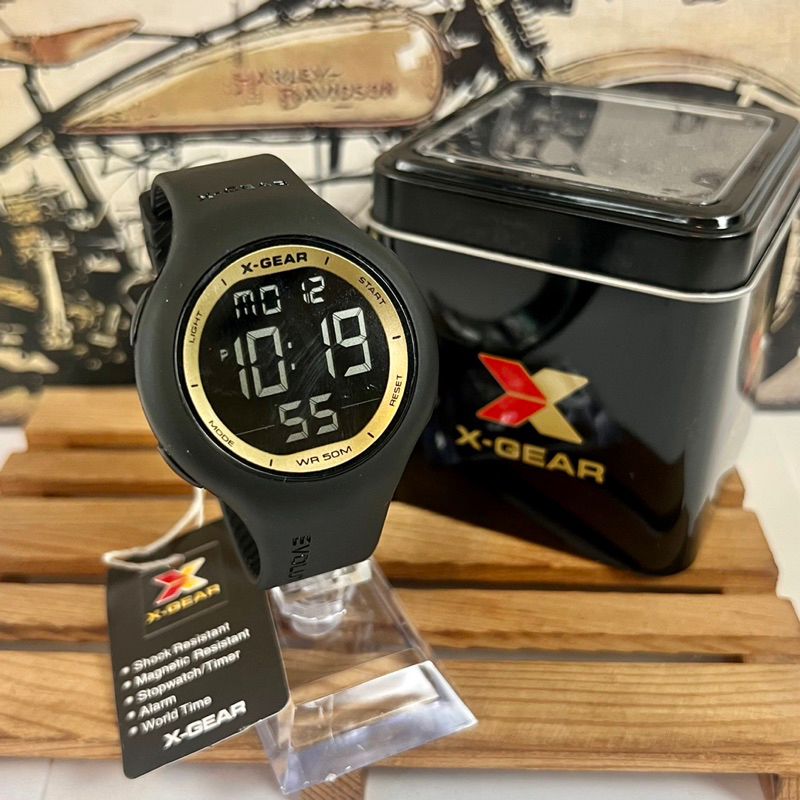 Original X-Gear Digital Watch, Waterproof jam tangan unisex lelaki ...